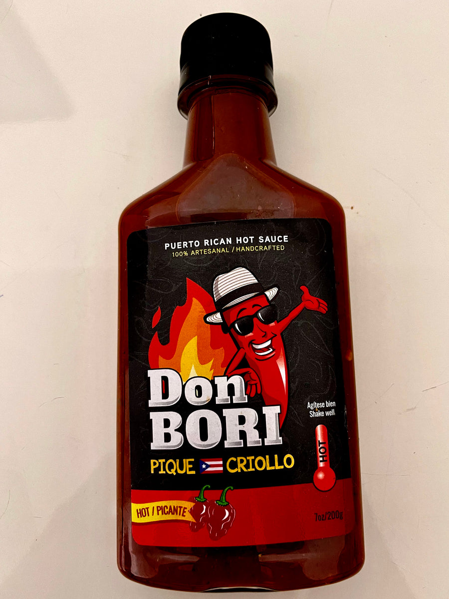 Don Bori Caribbean Hot Sauce | Hot – Pique Criollo Don Bori